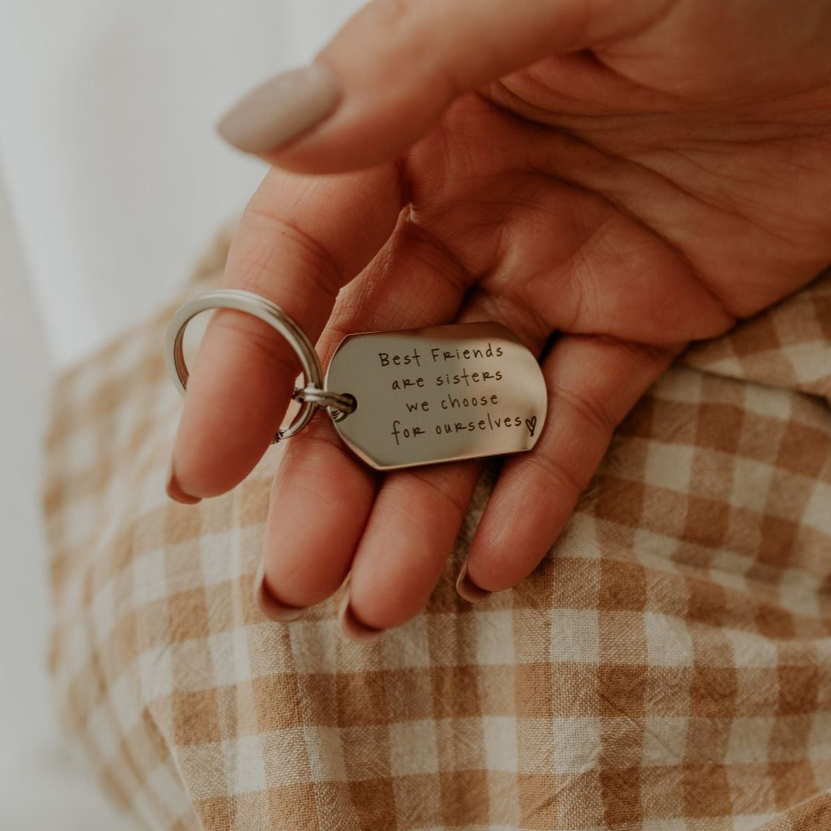 Best Friend Keyring – Katyb Jewellery Design